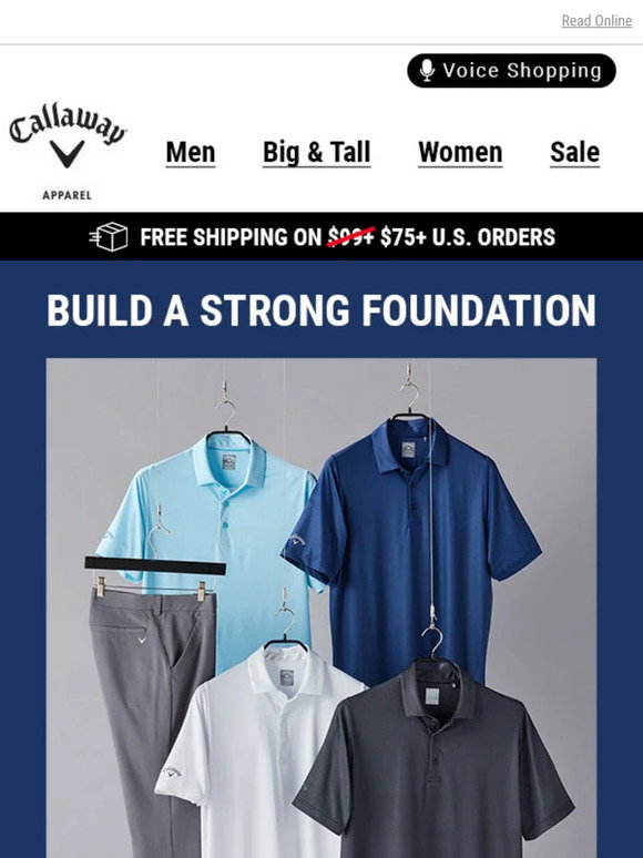 Callaway Golf: Core Styles Your Golf Wardrobe Can’t Go Without | Milled