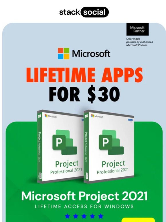 StackSocial: 💙 Visio + 💚 Project = $30 Each! | Milled