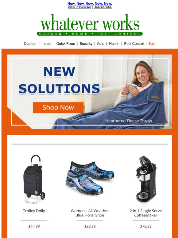 Whatever Works: Your NEW Catalog is Here * You Can Solve That! | Milled
