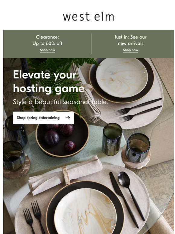West Elm: Set a conversation-worthy table | Milled