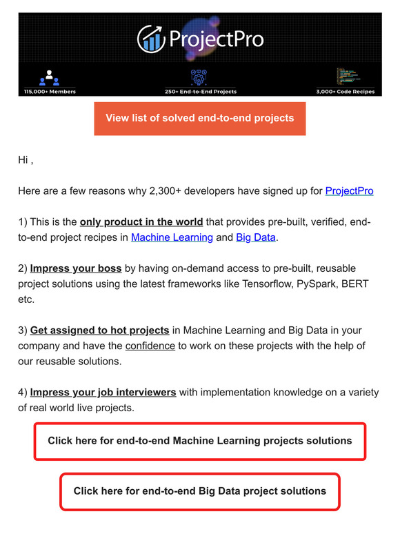ProjectPro: 9 ways to supercharge your Data Science / Engineering career. | Milled