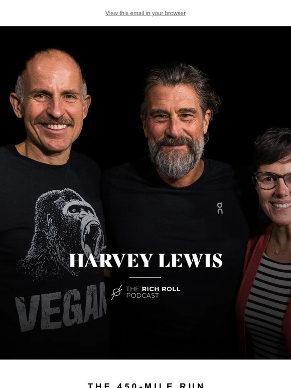 Rich Roll: Harvey Lewis: The 47-Year-Old High School Teacher Who Ran ...