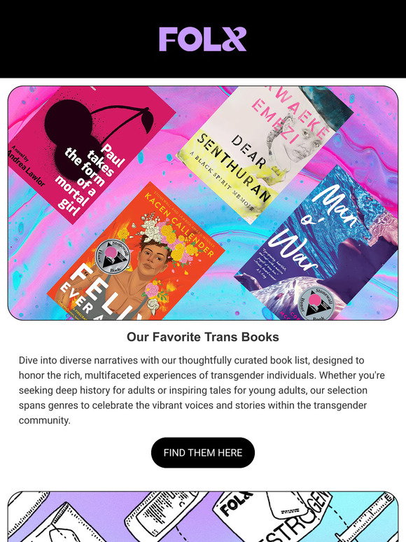 FOLX Health: Our favorite trans books 🏳️‍⚧️ | Milled