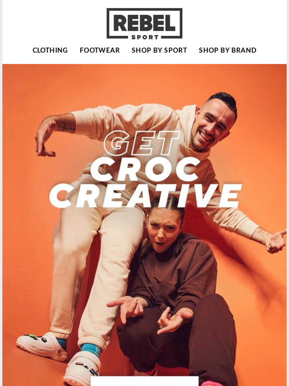 Rebel Sport: Cop the latest CROCS 🐊 | Milled