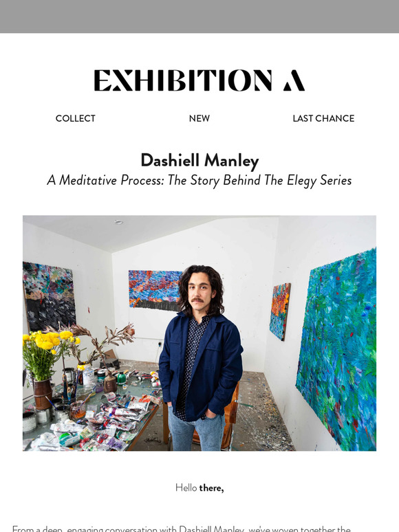 Exhibition A: Inside the Studio: Dashiell Manley’s Latest Series & The ...