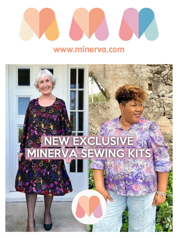 Minerva: New blouse & dress sewing kits to try 👗 | Milled
