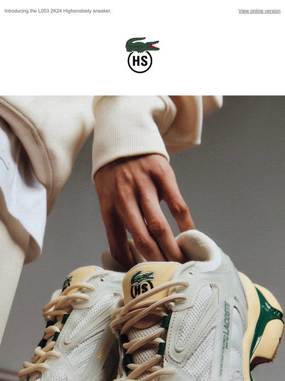 Lacoste: The Lacoste x Highsnobiety Collaboration | Milled