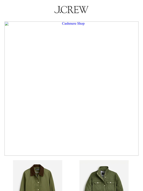 J.Crew Email Newsletters: Shop Sales, Discounts, and Coupon Codes