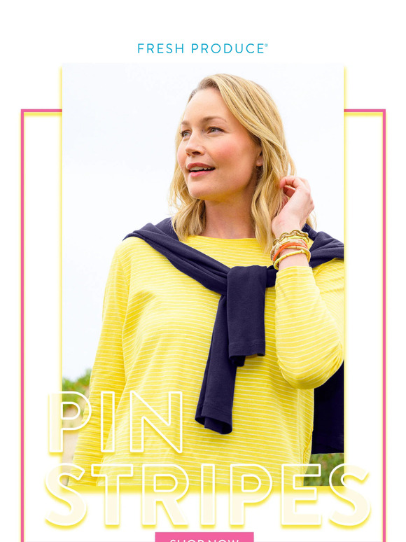 Fresh Produce: Your fave styles in pinstripe! ⭐⭐⭐⭐⭐ | Milled