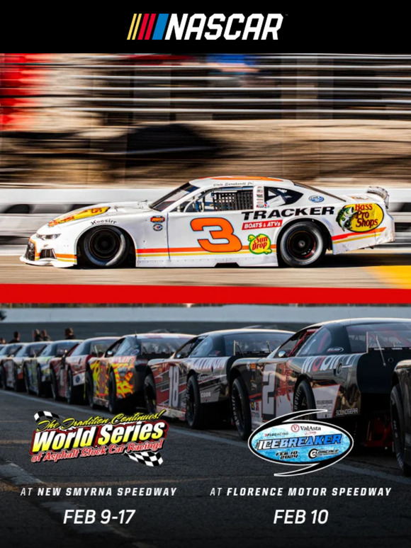 Nascar.com: LIVE 🏁 NASCAR Regional racing starts now! | Milled