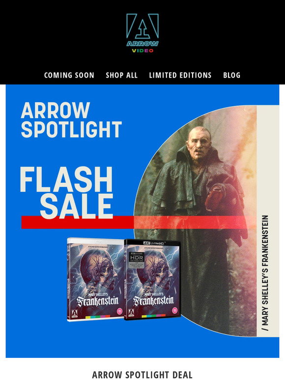 Arrow Video: This week's Arrow Spotlight Deal is alive! | Milled