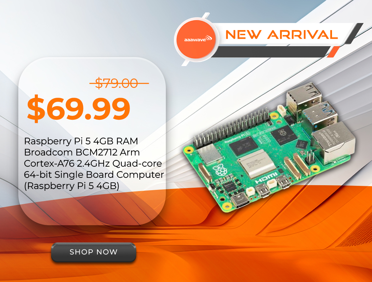 AAWave: Say "Good-bye” to Raspberry Pi 4 – Get New Raspberry Pi 5 | Milled