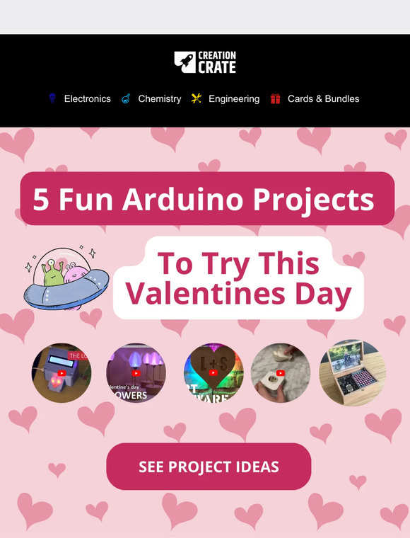 creationcrate: 5 Fun Valentines Day Project Ideas | Milled