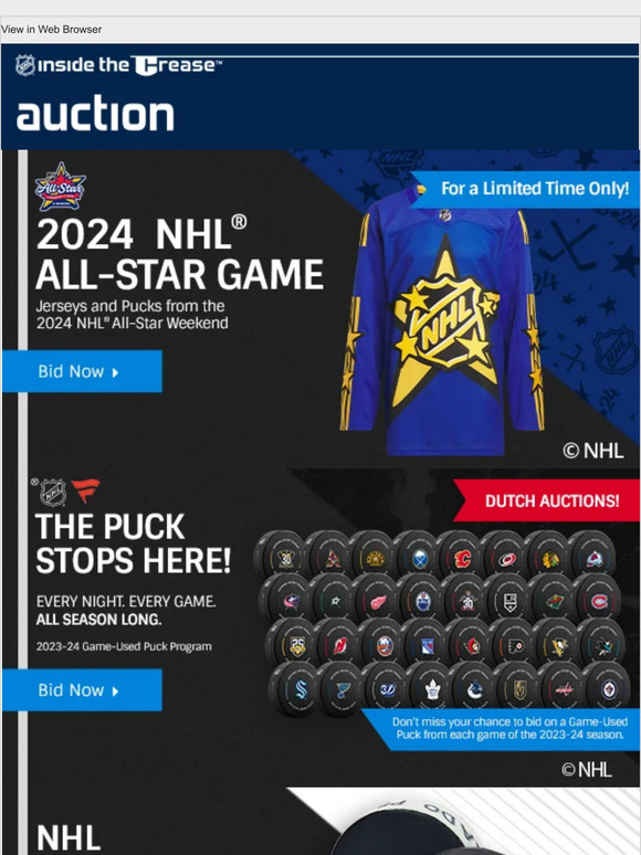 Shop.NHL.com: NHL® All-Star Collectibles Now Available! | Milled