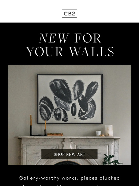 CB2: NEW, HAND-PICKED ART | Milled