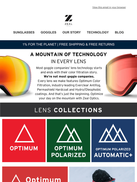 Zeal Optics: A Mountain of Lens Technology 🏔️ | Milled
