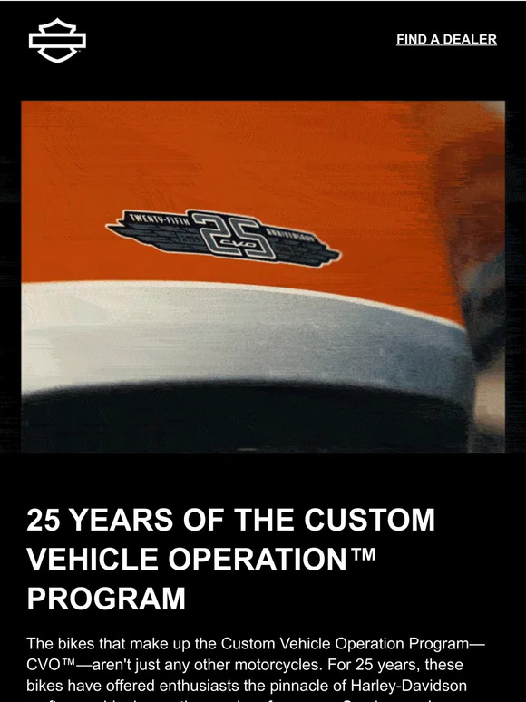 Harley-Davidson: Custom Vehicle Operation™ turns 25 | Milled