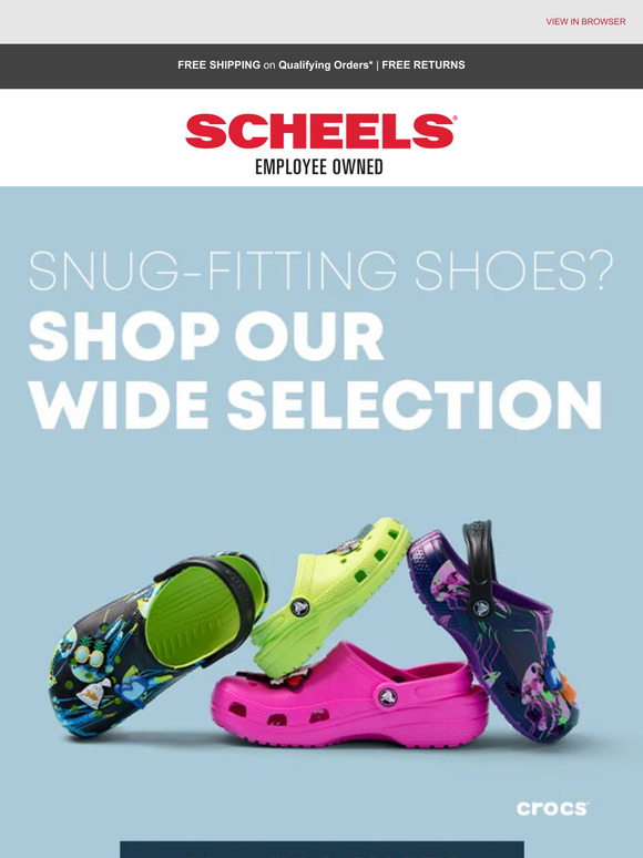 Scheels: Fact: Kids' Feet Grow. | Milled
