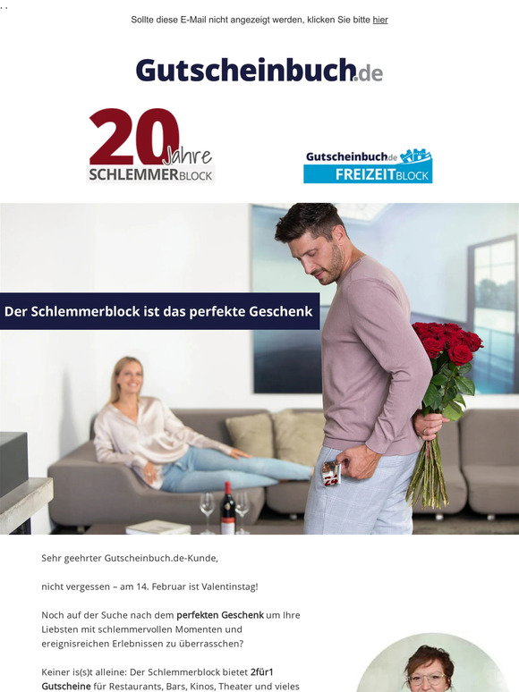 Gutscheinbuch: 9,93 Euro pro Schlemmerblock 2024 – jetzt perfektes ...