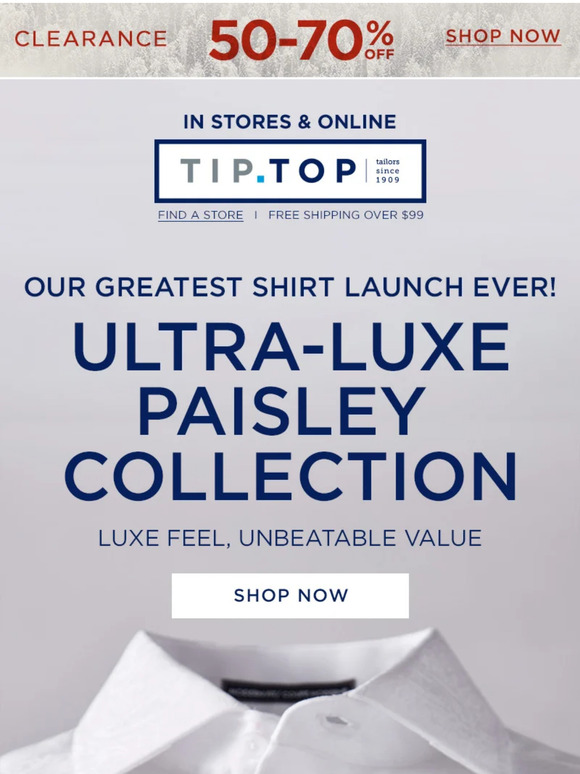Tip Top Tailors: Luxe Look & Feel At An Unbeatable Value | Milled