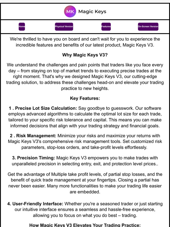 Magic Keys: Welcome to Magic Keys V3 - Unlocking the Future of Trading ...