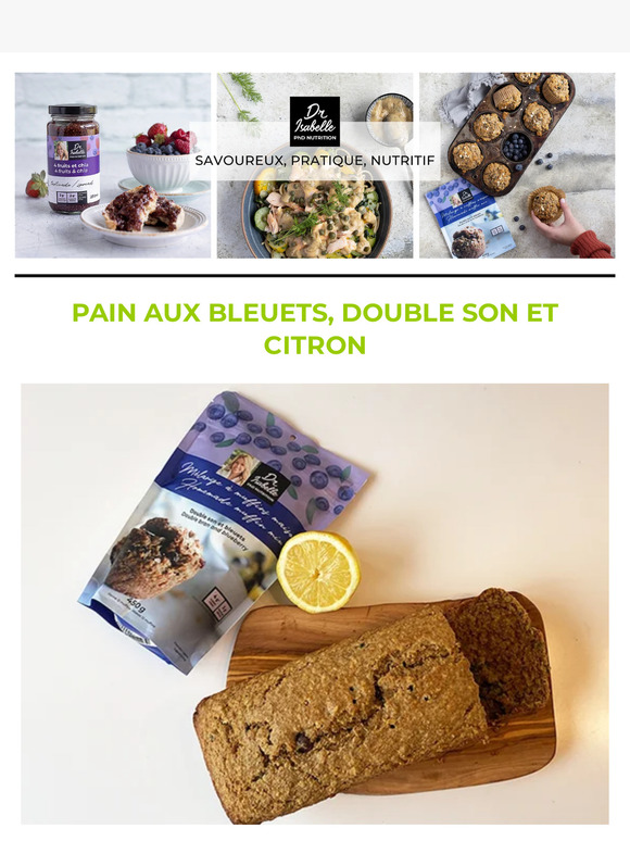 Isabelle Huot: Pain aux bleuets, double son et citron 🍋🫐 | Milled