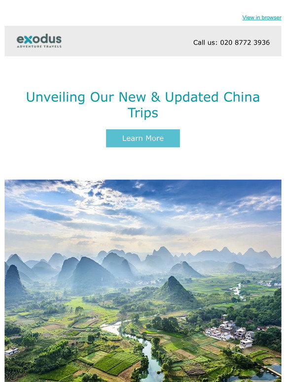 Exodus Travels: Discover the Beauty of China with Our New and Updated ...