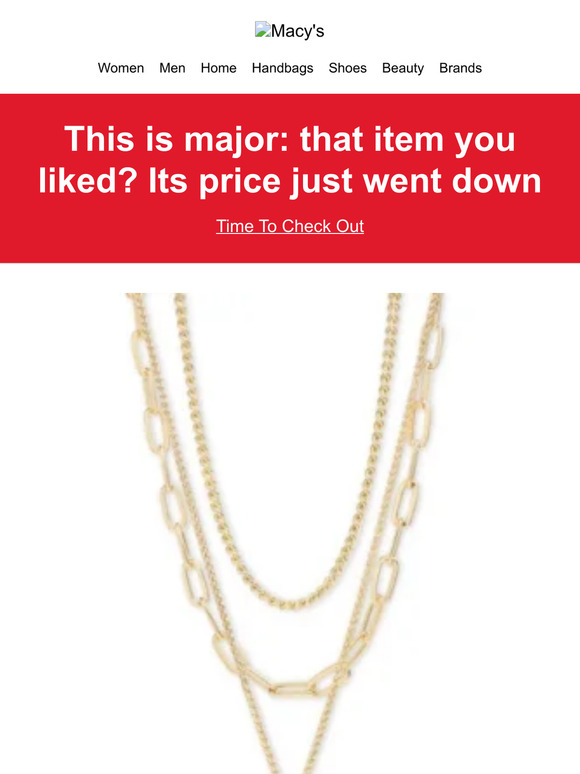 Macy's: Limited time: we dropped prices on items you viewed | Milled