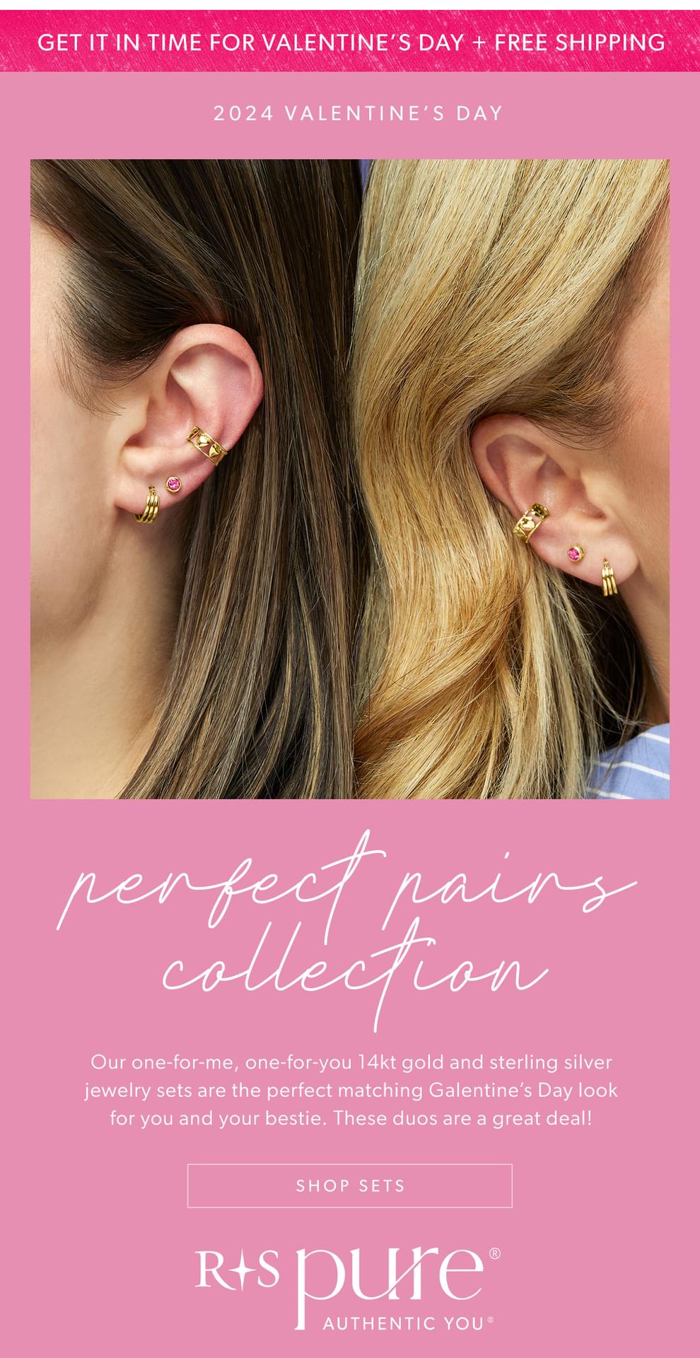 Ross-Simons: Celebrate Galentine's Day with matching sets from the Perfect Pairs Collection 💖 ...