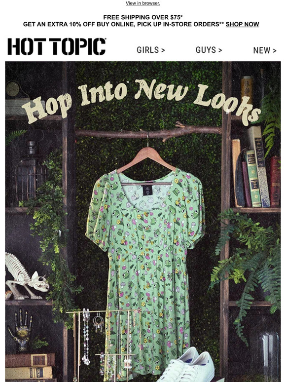 Hot Topic: Hop on these new cottagecore pieces 🐸 | Milled