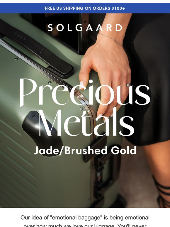 Solgaard: Solo Travelers, This Luggage Is The Only Valentine You Need ...