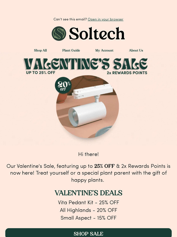 Soltech: 💌Valentine's Sale: Up to 25% OFF & 2x Rewards Starts Now | Milled