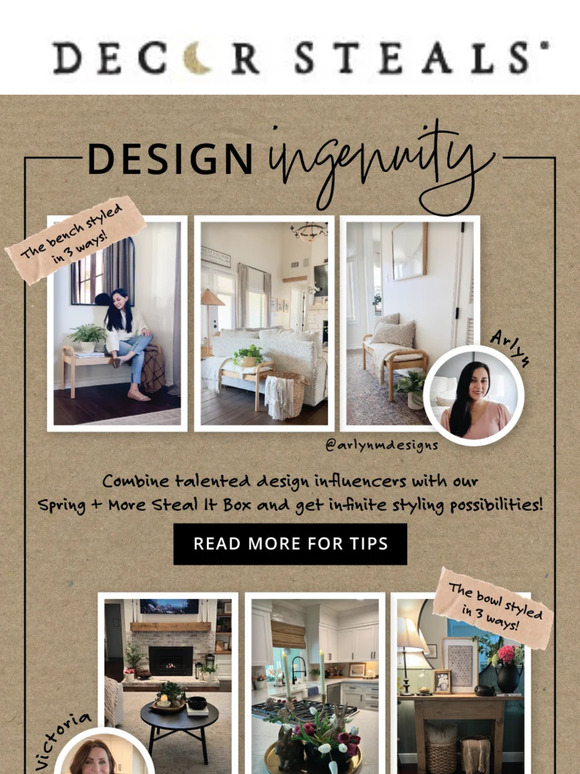 Decor Steals: 💫 Unveiling Design Ingenuity | Milled