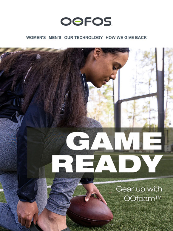 OOFOS: Be Game-Time Ready 🏈 | Milled