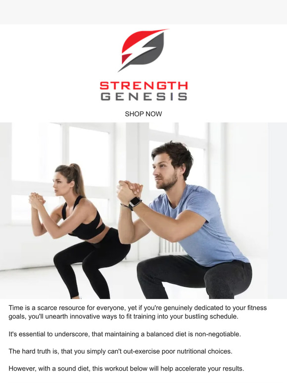 Strength Genesis: Tight On Workout Time? | Milled