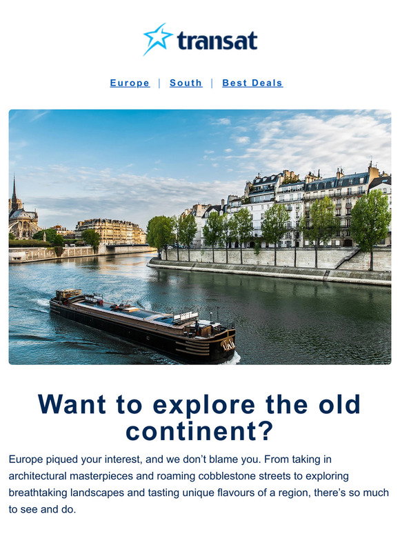 Air Transat: Is visiting Europe on your bucket list? | Milled