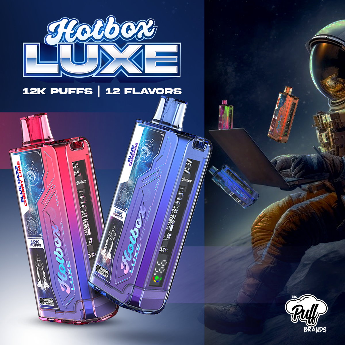 Vapor Empire: 🔥All New! Puff HotBox Luxe Disposable🔥 | Milled