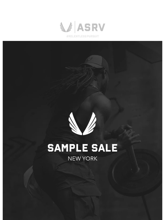 ASRV: COMING SOON: ASRV SAMPLE SALE | Milled