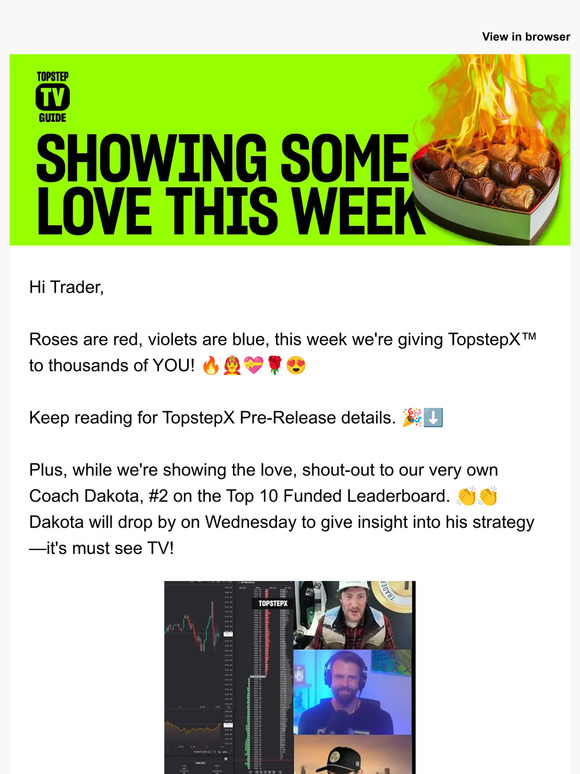 Topstep: TopstepX Pre-Release Party! 📺🔥🚒 | Milled