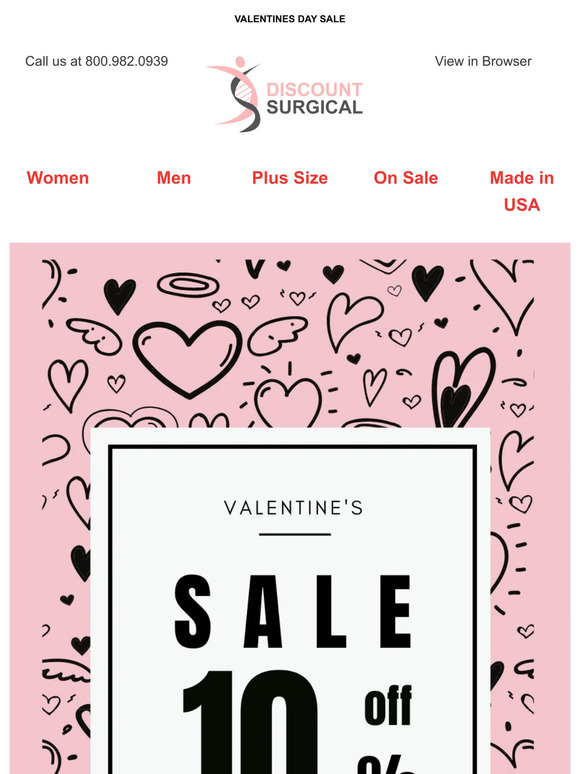 Discount Surgical: 10% OFF Valentines Day Sale!. We are Spreading The ...