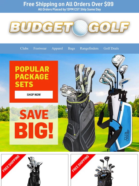Budget Golf: Maximize Your Game with Popular Package Sets – Save Big ...