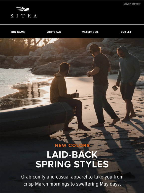 Sitka Gear: Classic Everyday Styles, New Colors | Milled
