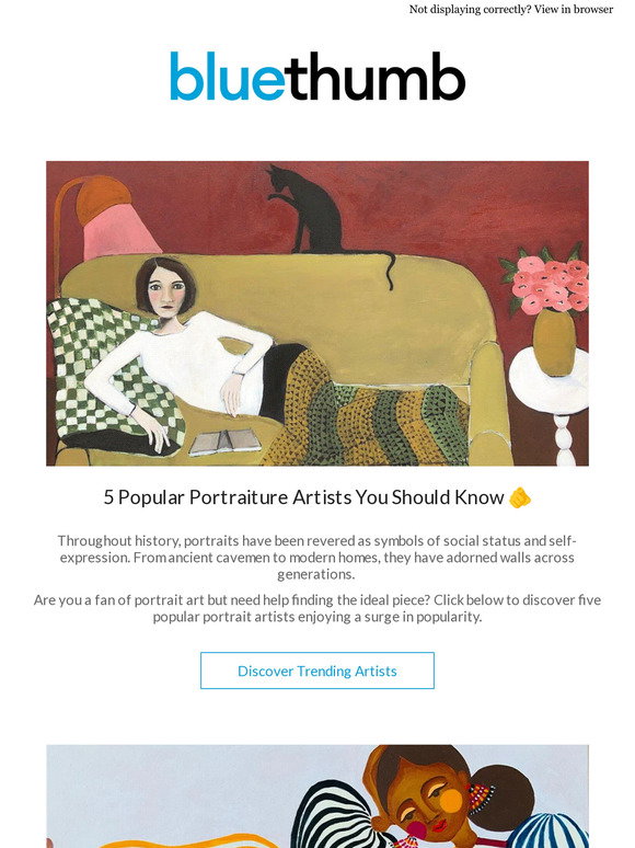Bluethumb: Meet our top 5 Portraiture artists to watch! 🧑‍🎨 | Milled