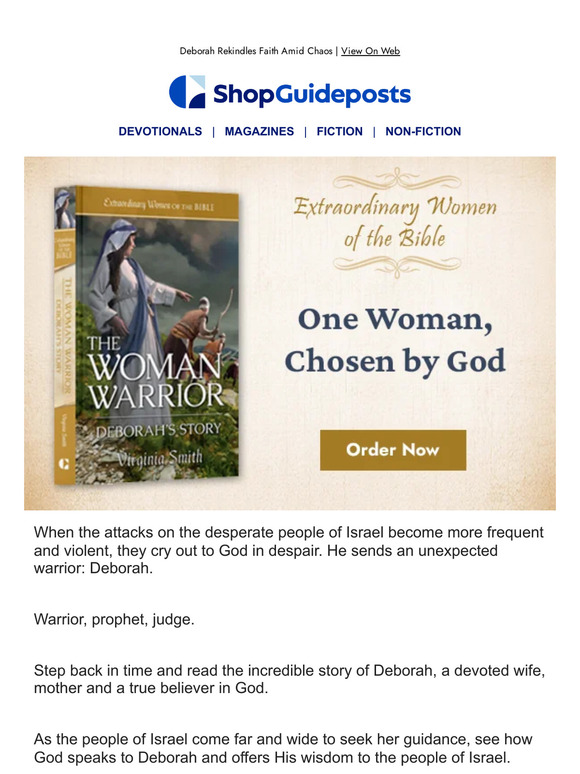 Guideposts: God's Warrior | Milled