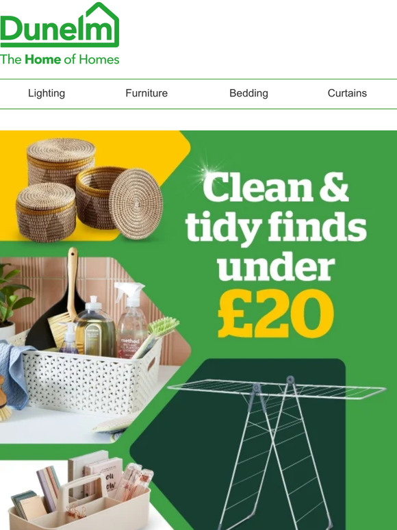 Dunelm: How refreshing! Clean up for under £20 | Milled