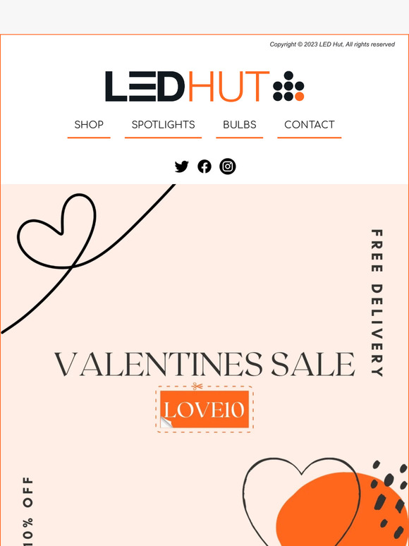LED Hut Email Newsletters: Shop Sales, Discounts, and Coupon Codes