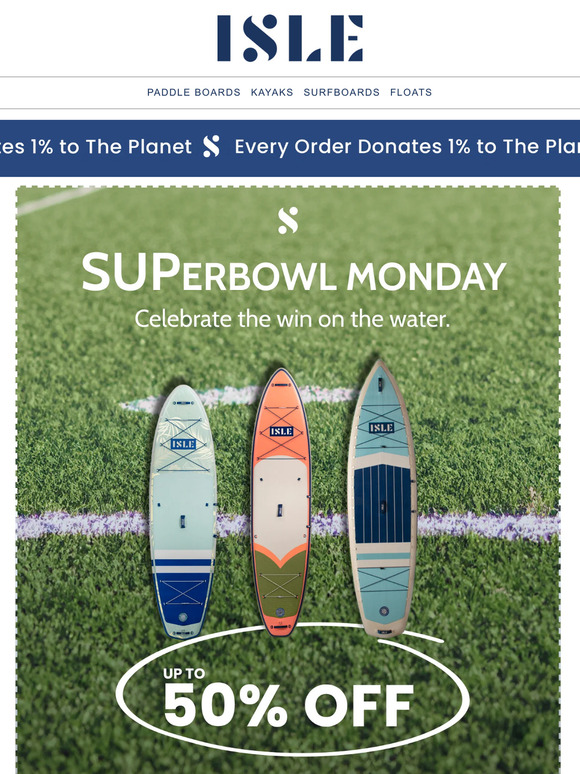 ISLE Surf & SUP: SUPerbowl Monday 🏈 | Milled