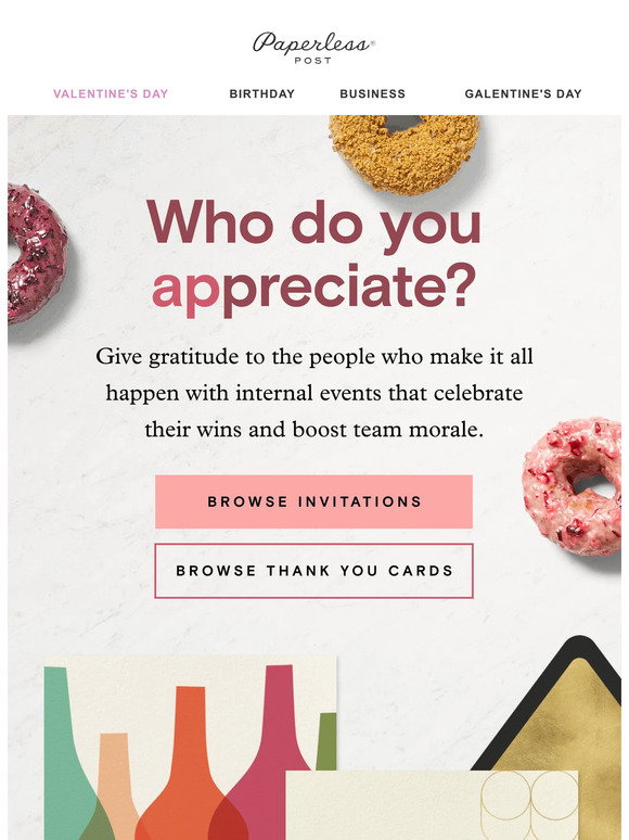Paperless Post: Don't forget Employee Appreciation Day | Milled