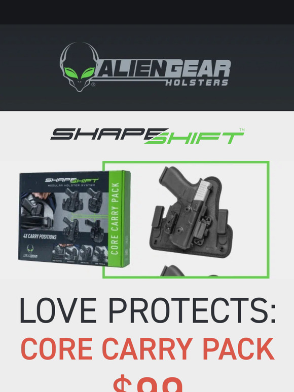Alien Gear Holsters: Core Carry Pack Season Special | Milled