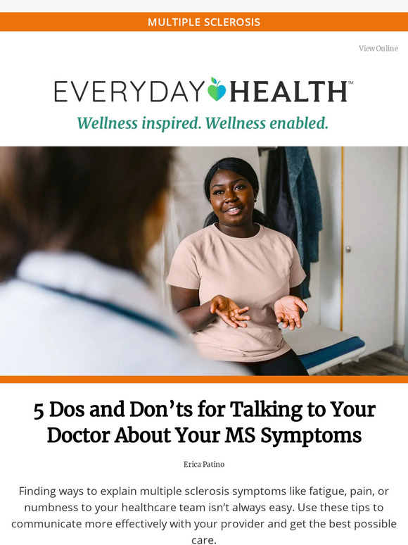 Lifescript: 5 Dos and Don’ts for Talking to Your Doctor About Your MS ...